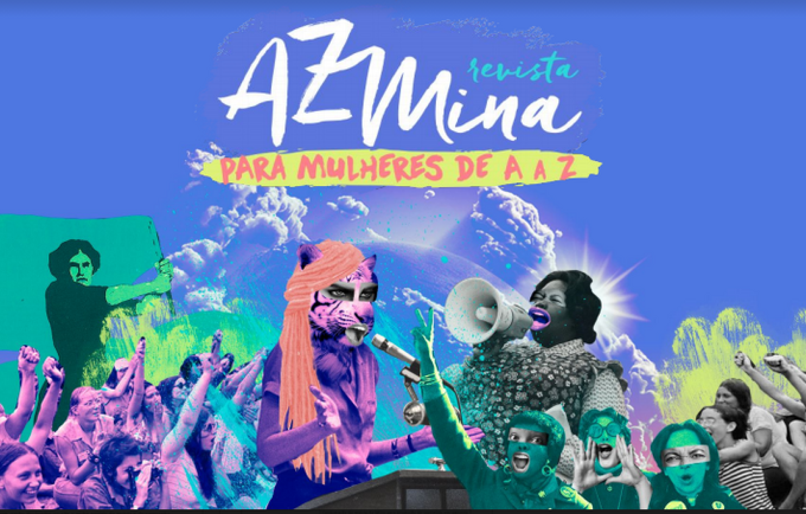 Revista AzMina produz conteúdo especial para a campanha 'Ela Decide' do ...